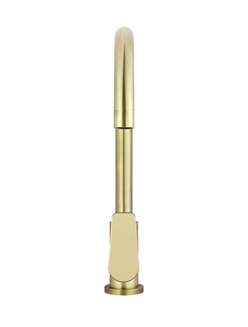 Round Paddle PVD Tiger Bronze Kitchen Mixer | Tiger Bronze Kitchen Tap ...