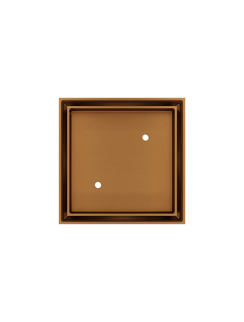 Meir Shower Waste with Tile Insert - Lustre Bronze – Oxford & Nelson